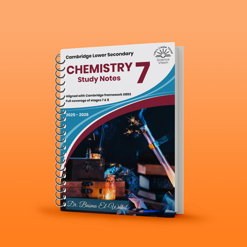 Cambridge Year 7 Science (0893) Study Notes Chemistry Basma El-Wakil ...